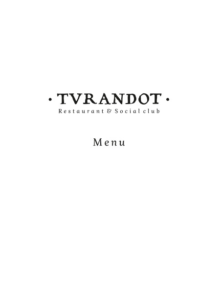 Турандот, Ресторан, Меню - Москва - Tabler