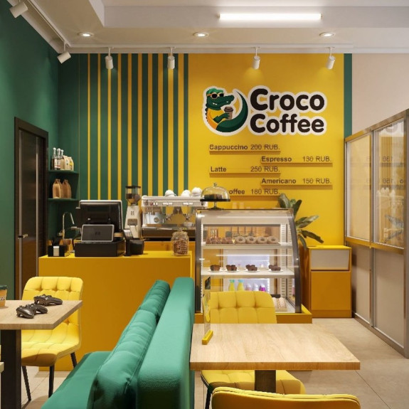 Croco Coffee, Кофейня, ул. Большая Семеновская - Москва - Tabler
